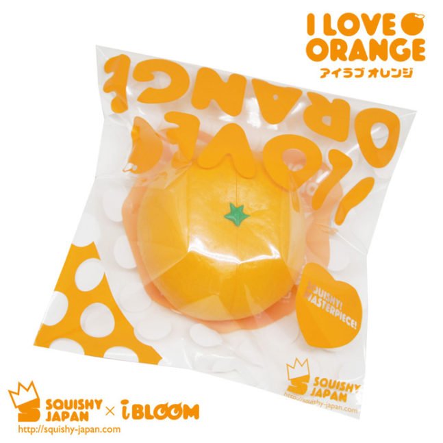 I LOVE Orange - Squishy Japan