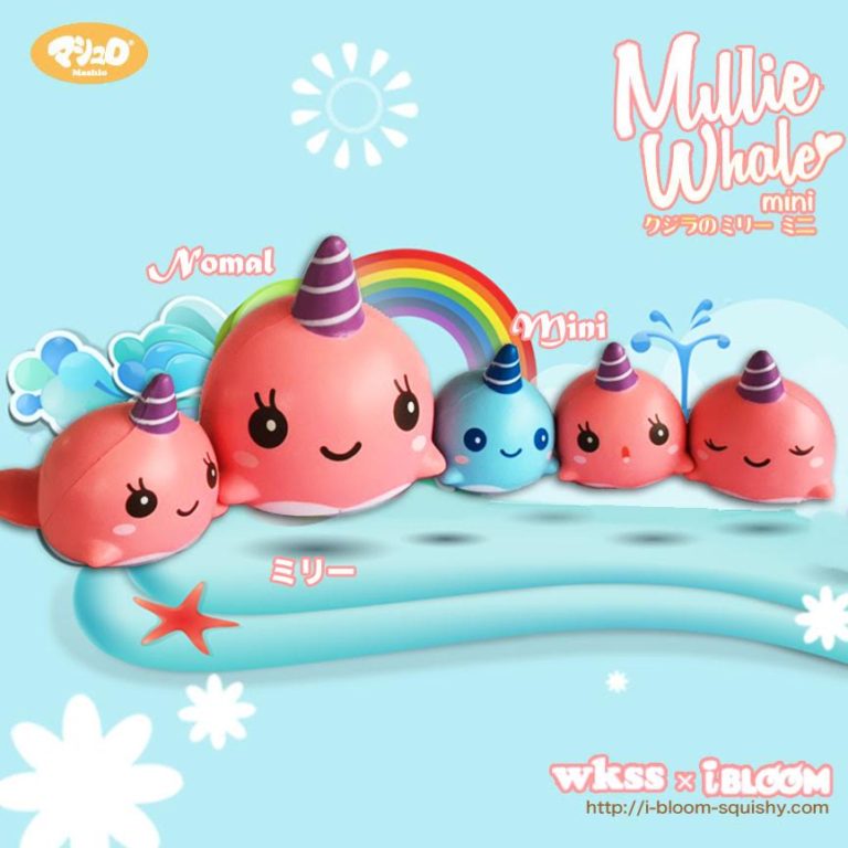 Mini Millie Whale - Squishy Japan