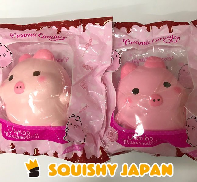 Creamiicandy - Jumbo Marshmellii Pig - Squishy Japan