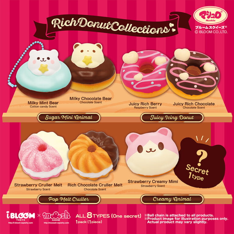 IBloom - Rich Donut Collections Full Box + Bonus Lollipop Donut ...