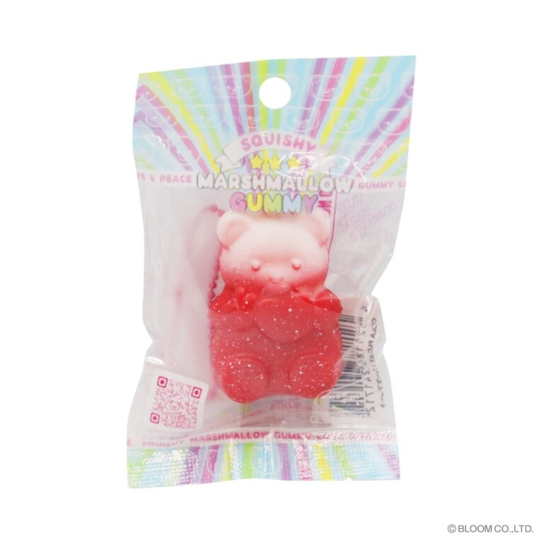 IBloom - Marshmallow Gummy Bear Love & Peace - Squishy Japan