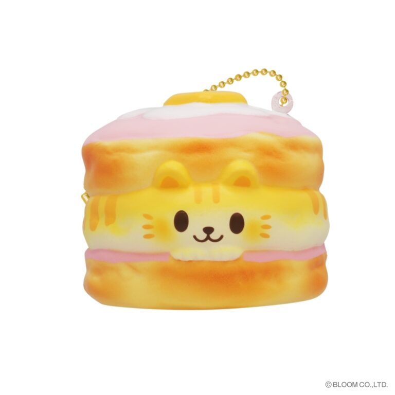 IBloom - Fuwa Fuwa Nyan Pancake - Ham and Eggs - Squishy Japan
